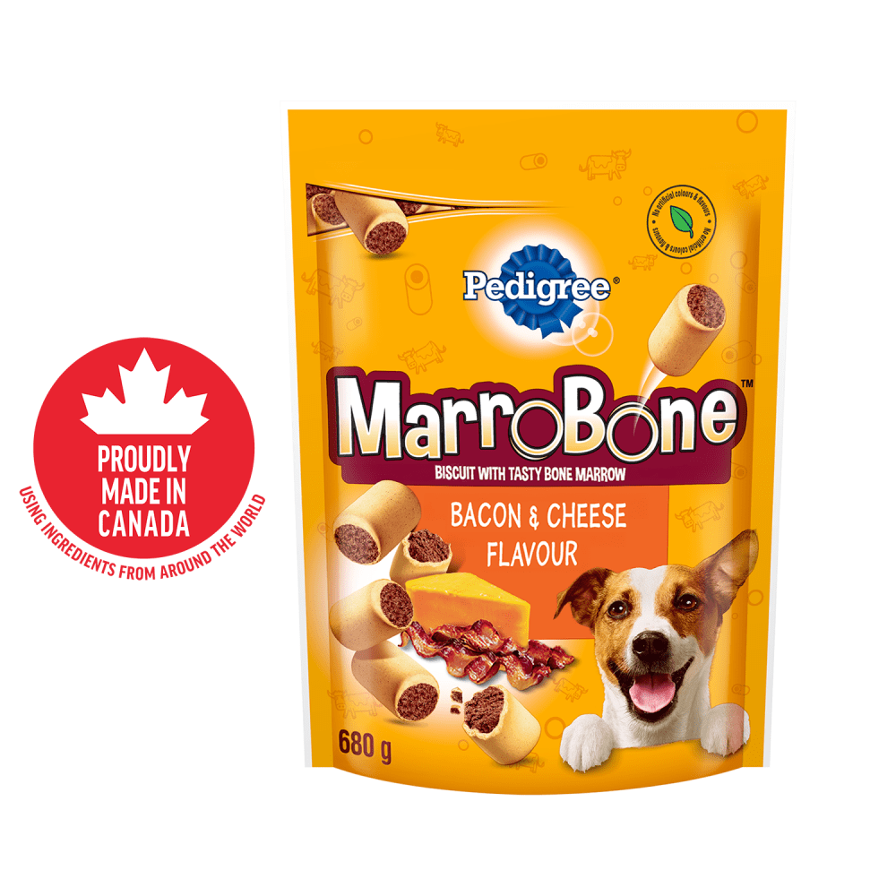 PEDIGREE® MARROBONE® BACON & CHEESE FLAVOUR DOG TREATS